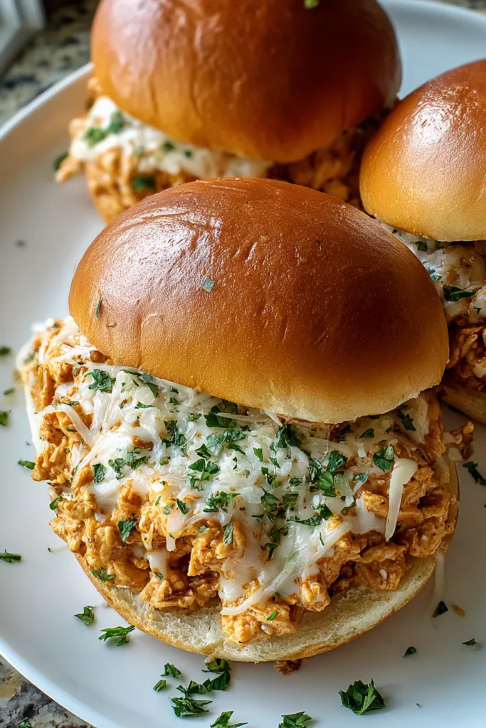 Chicken Alfredo Sloppy Joes – Cooking With Chef Anita