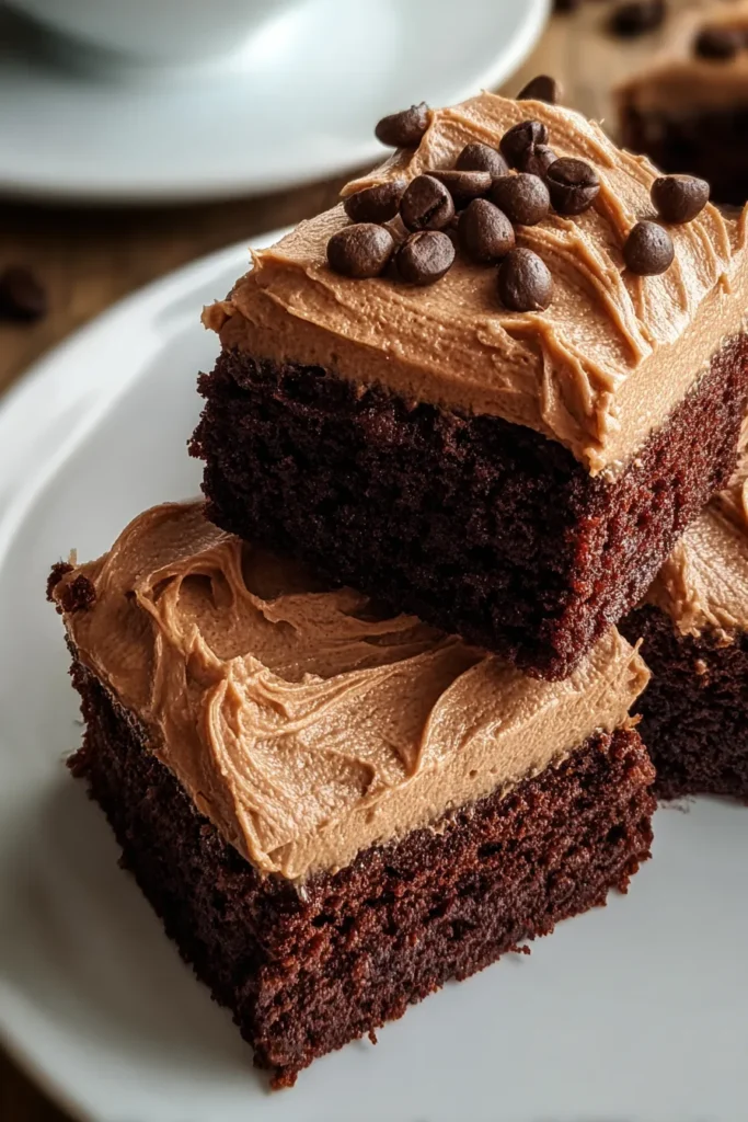 Coffee Brownies with Mocha Frosting – Cooking With Chef Anita