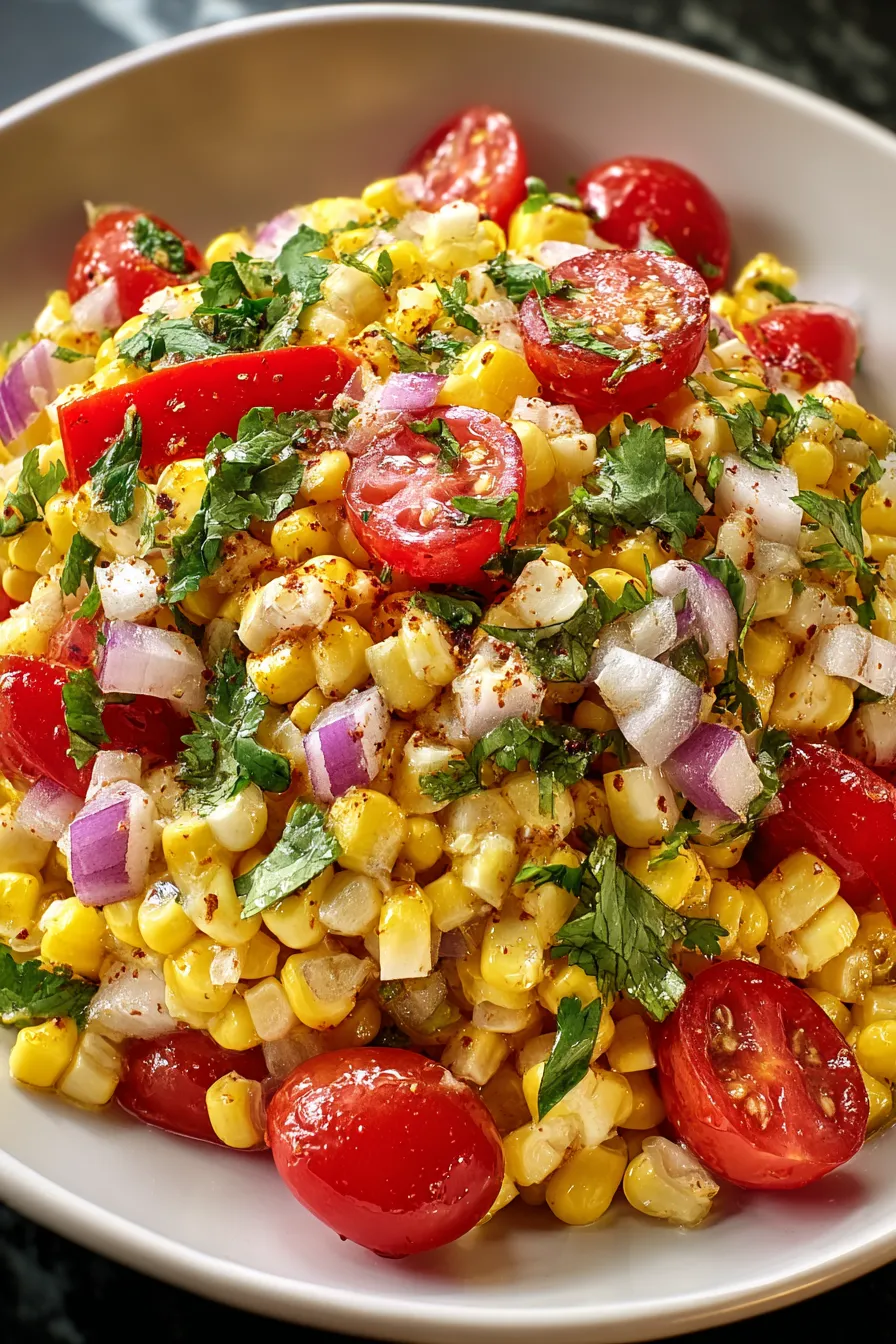 Bright and Zesty Corn Salad – Cooking With Chef Anita