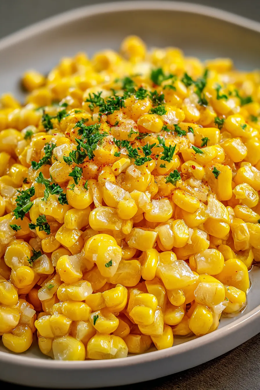 Honey Butter Skillet Corn – Cooking With Chef Anita