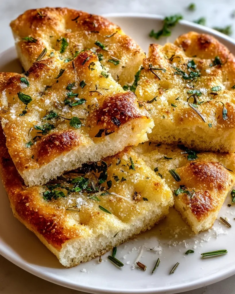 Garlic Parmesan Focaccia – Cooking With Chef Anita