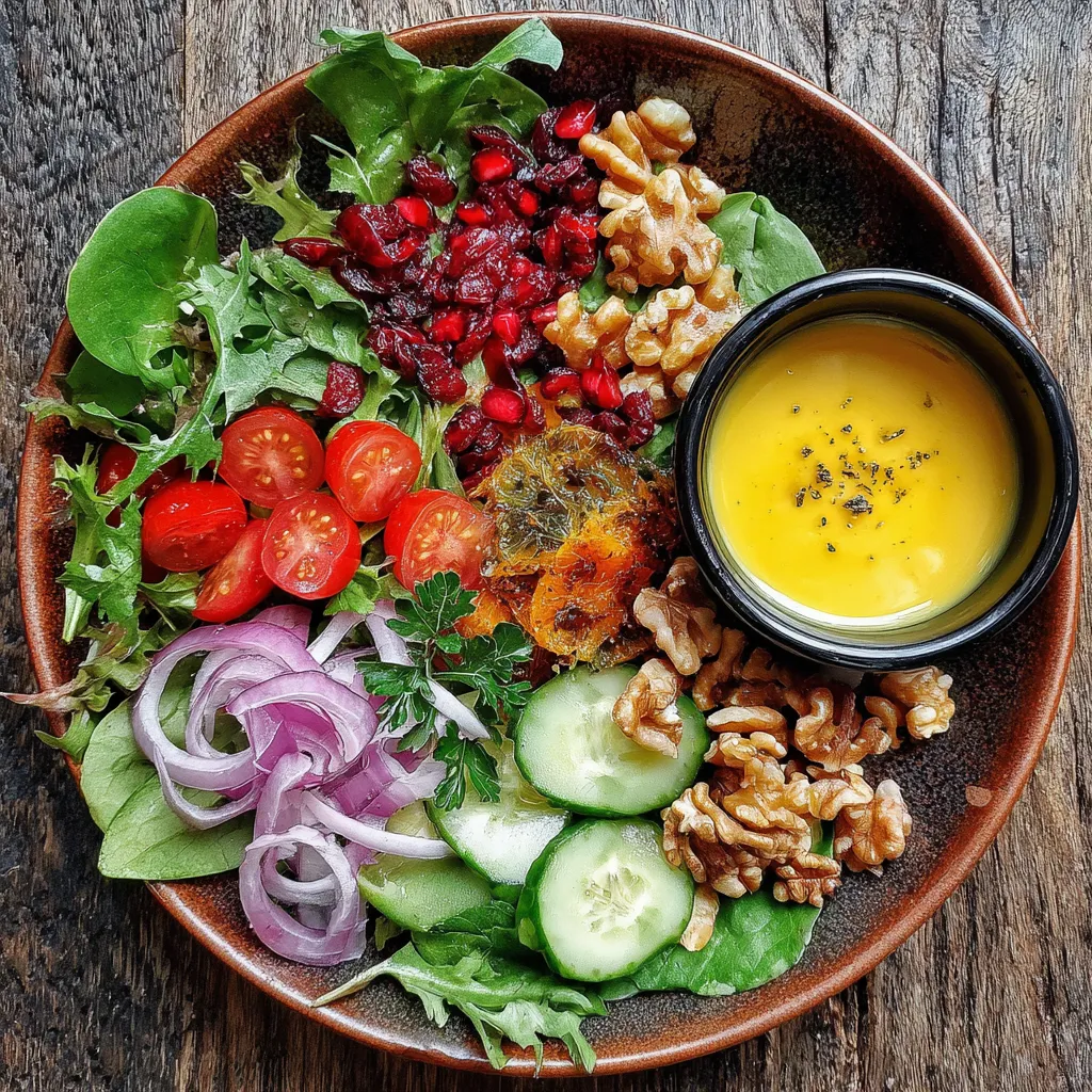 Christmas Salad with Honey Mustard Dressing – Cooking With Chef Anita