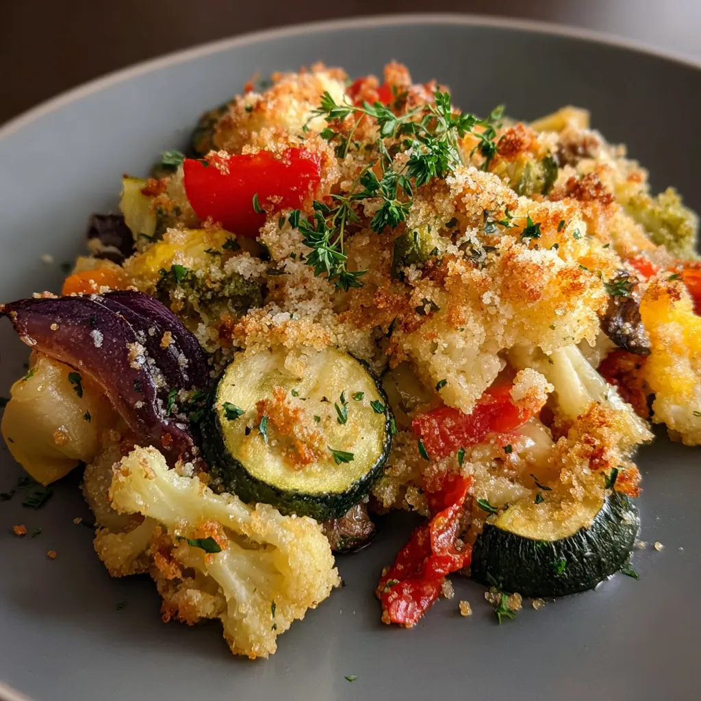 Savory Baked Vegetable Casserole with Crispy Topping – Cooking With ...