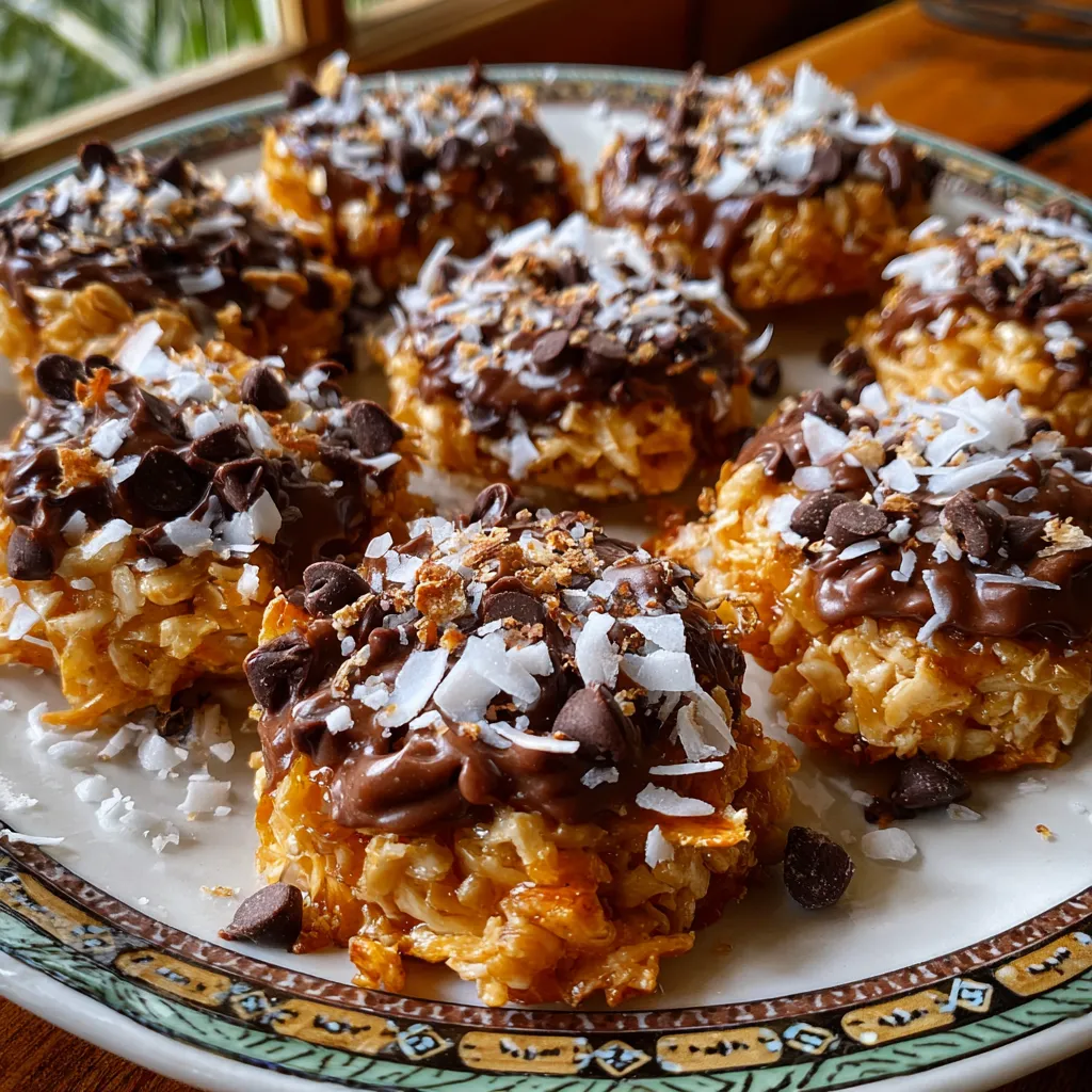 No-Bake Samoa Cookies – Cooking With Chef Anita