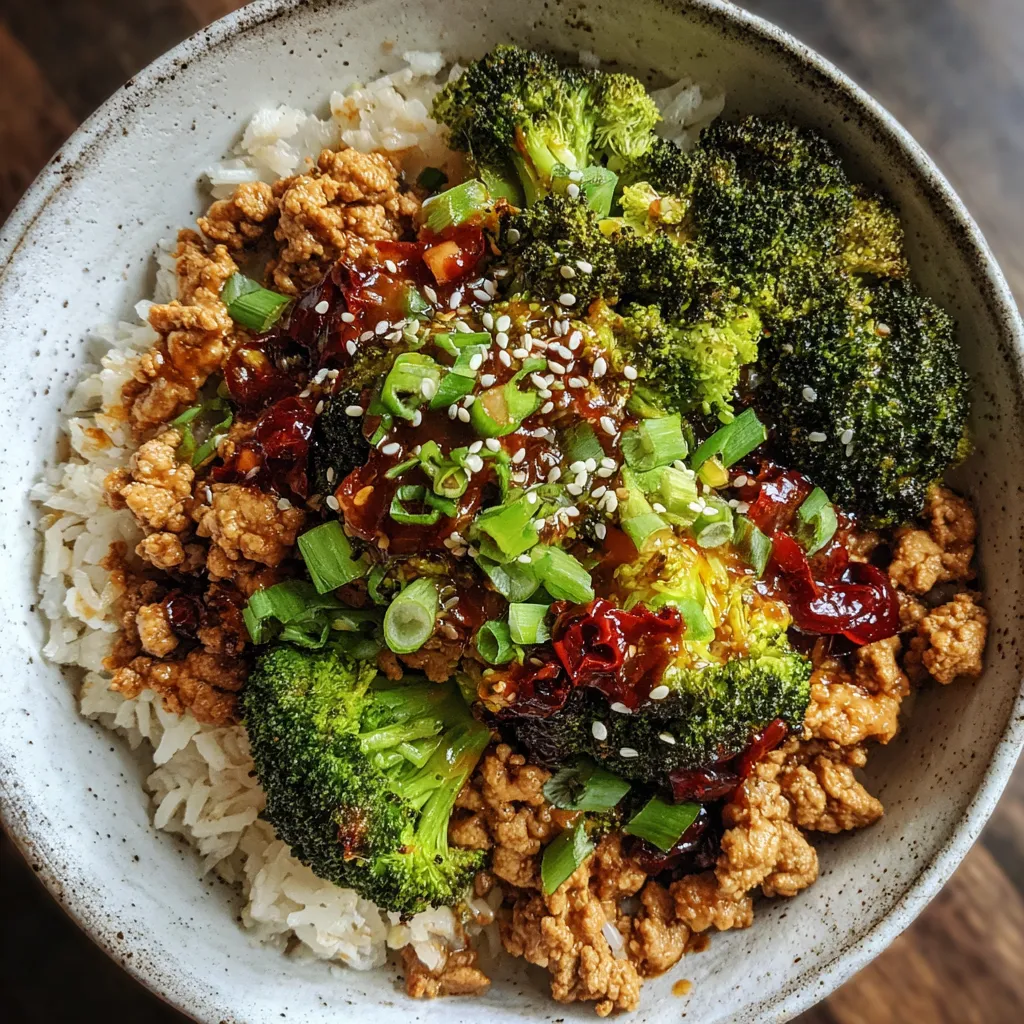 Sweet and Spicy Turkey Broccoli Bowls – Cooking With Chef Anita