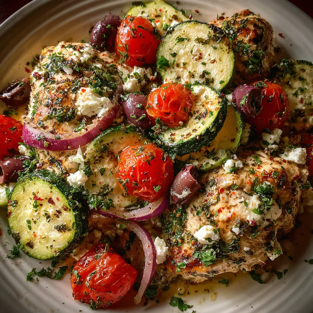 Mediterranean Chicken Zucchini Bake – Cooking With Chef Anita