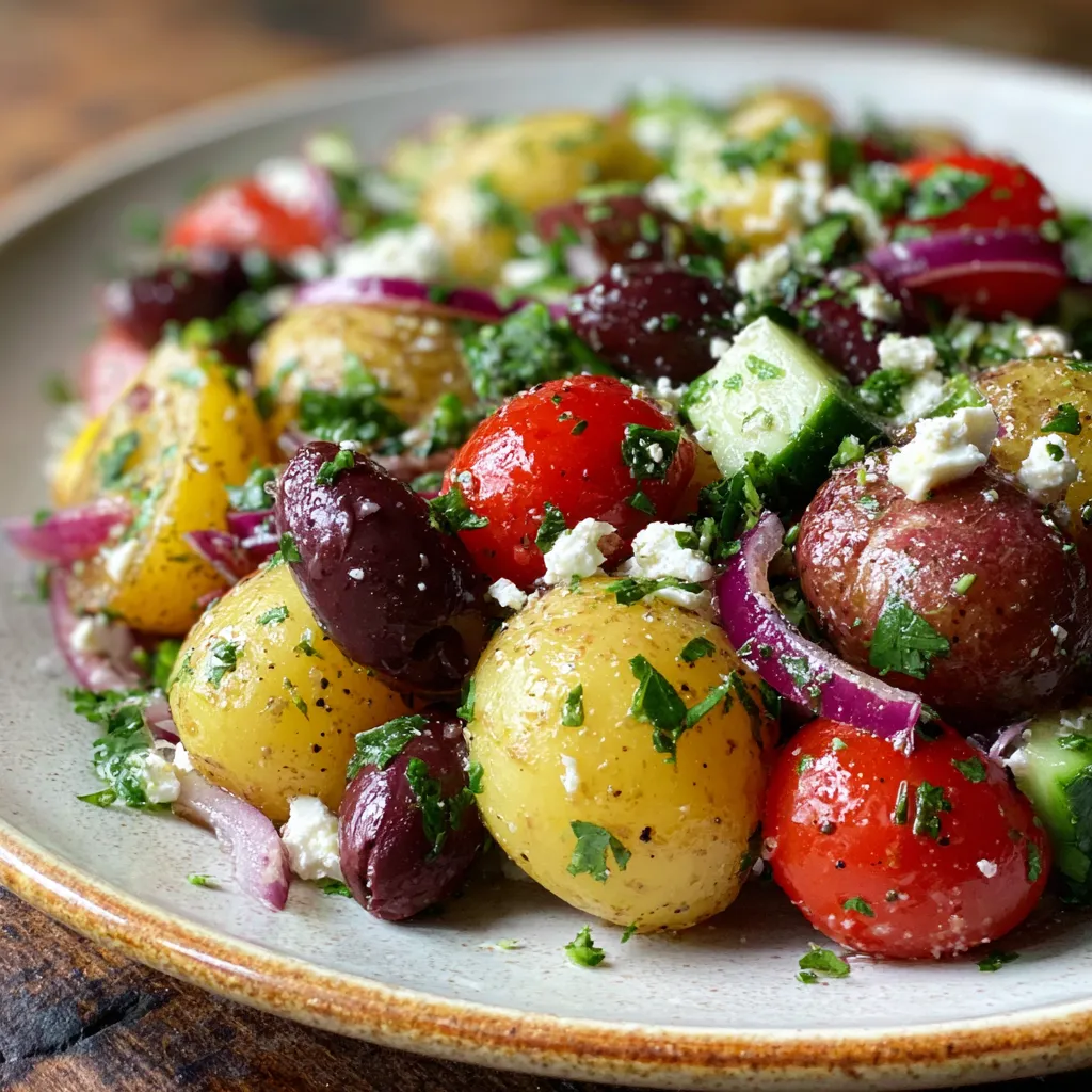 Mediterranean Potato Salad – Cooking With Chef Anita